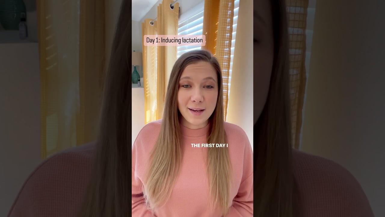 Day 1: Inducing lactation