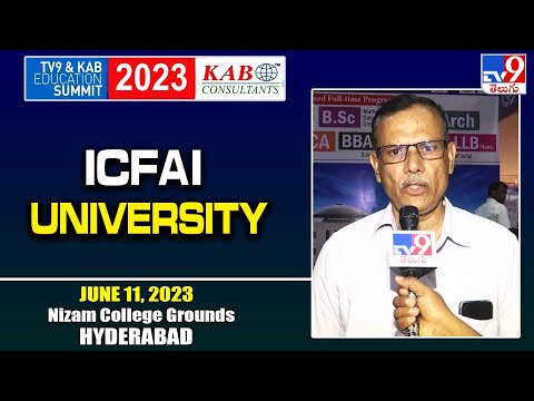ICFAI University At TV9 & KAB Education Summit 2023 | Nizam College Grounds @ Hyderabad - TV9