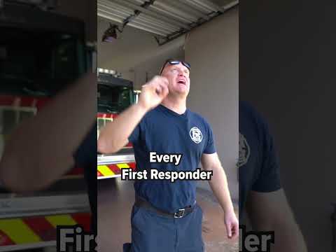 What normal people vs First Responders think when it rains. #firefighter #ems #rain