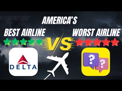 America's Best vs Worst Airlines ✈️ | Best Airline In USA