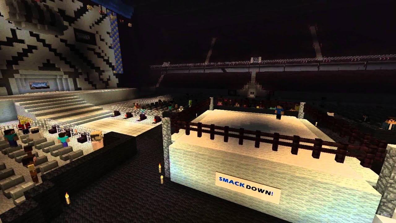 Minecraft WWE Smackdown 2003 Arena (With Intro)