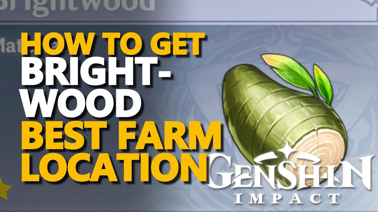 Brightwood Genshin Impact