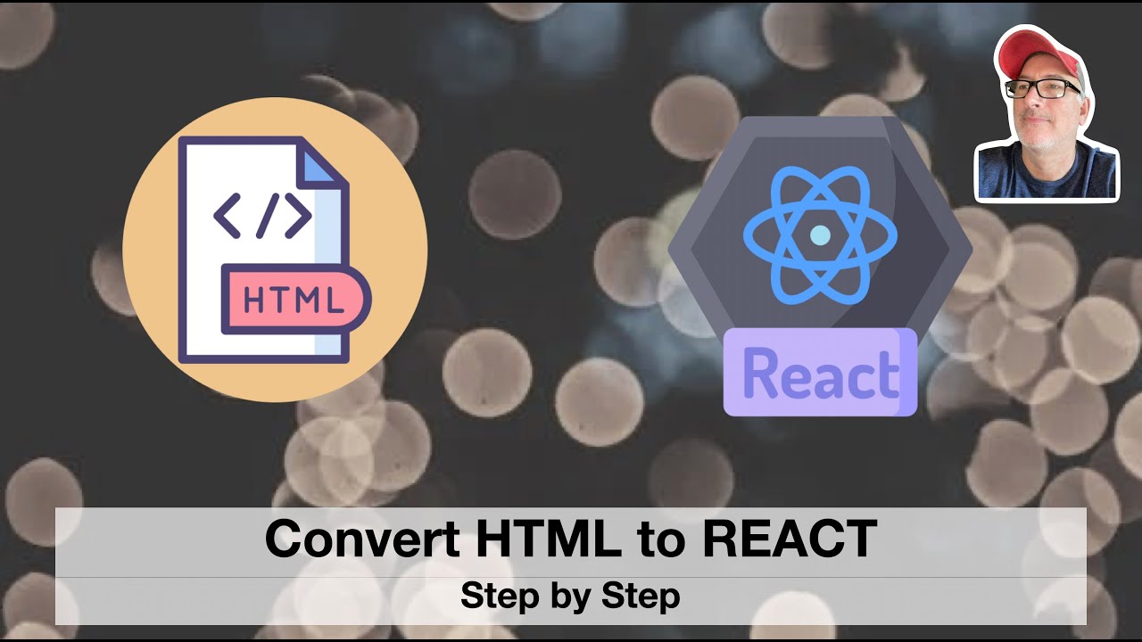 Converting an HTML Website into a React Application: Step-by-Step Guide #html #react