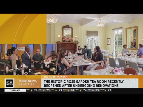 Historic Huntington’s Rose Garden Tea Room reopens