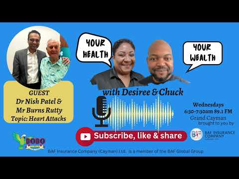 Dr. Patel & patient talks about heart attack experience on @yourhealthyourwealthradio