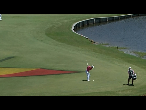 Jesper Parnevik's brilliant hole-out to save par at Insperity