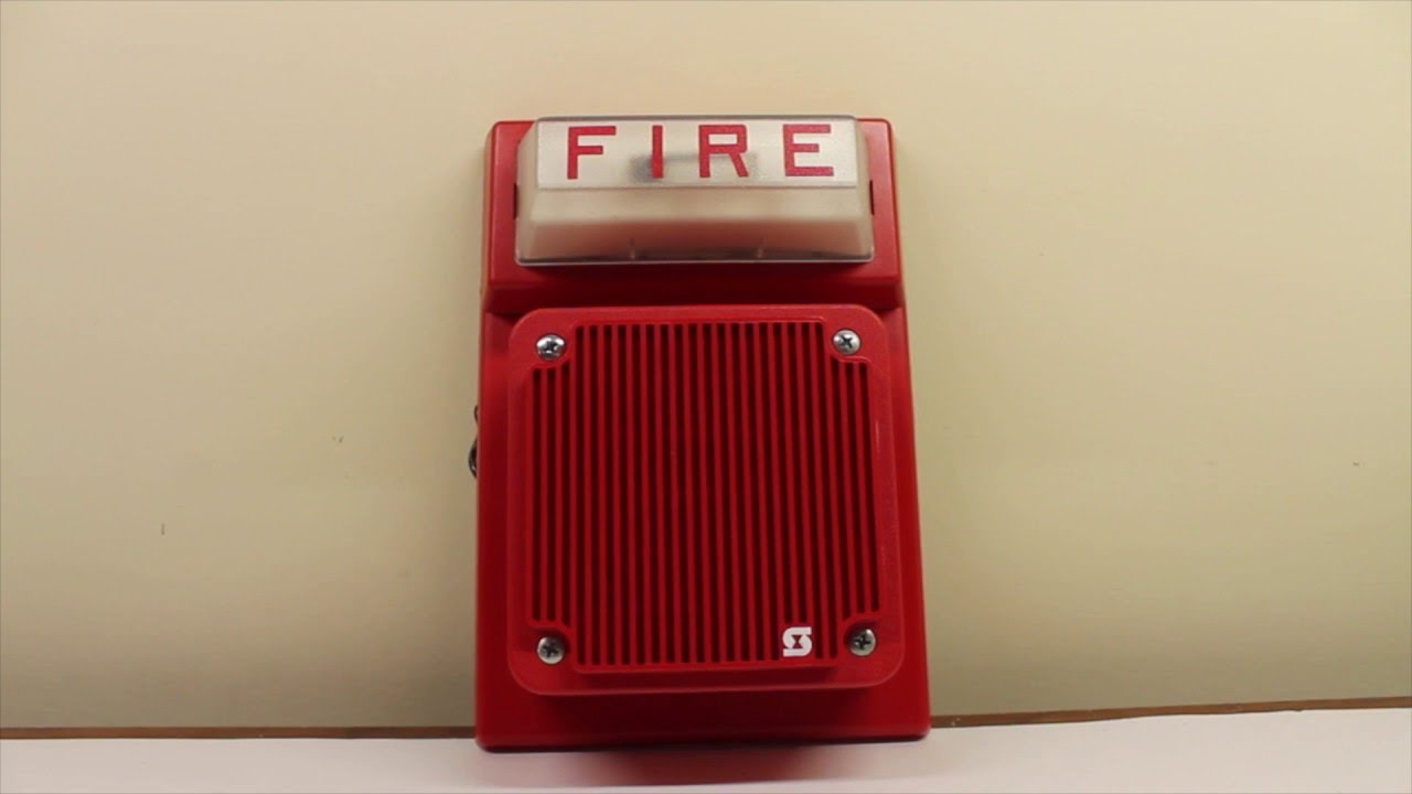 Simplex 4903-9101 w/ 2902-9732 (LifeAlarm Speaker) Fire Alarm Overview/Test