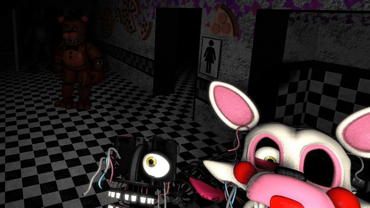 [SFM FNAF] Mangle Become Friend - Part3