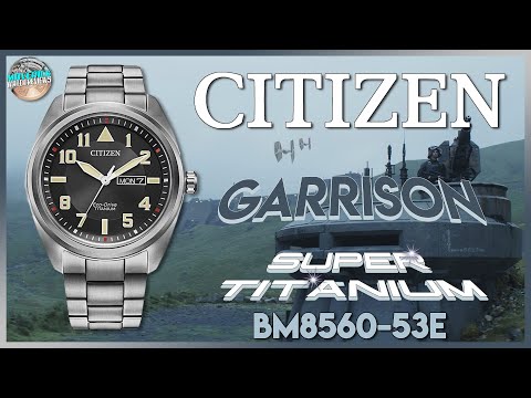 Best Everyday Watch! | Citizen Garrison Super Titanium™ 100m Solar Quartz Unbox & Review