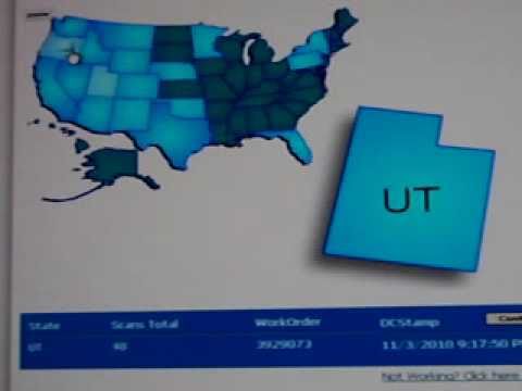 US Mail Tracking Map walkthrough