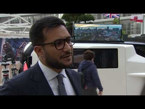 Futuristic Taxi prototype launched at Sunborn