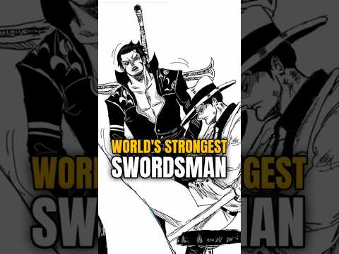 Who Mihawk Beat To Become The World’s Strongest Swordsman? #shorts #onepiece #mihawk #bogard #swords