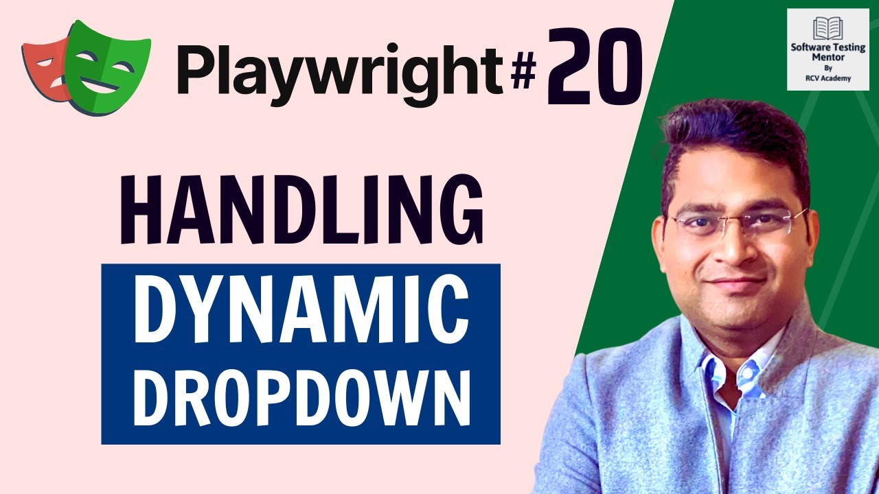 Playwright Tutorial #20 - How to Handle Dynamic Dropdown in Playwright