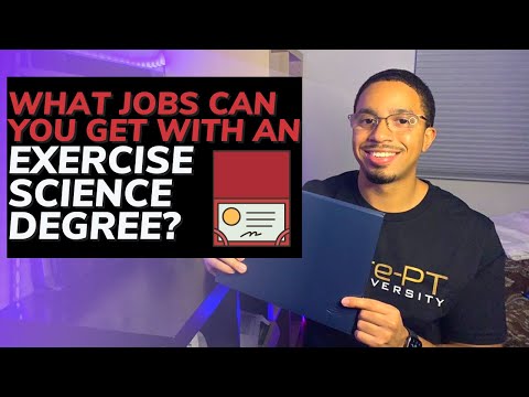 What Jobs Can You Get With an Exercise Science Degree?