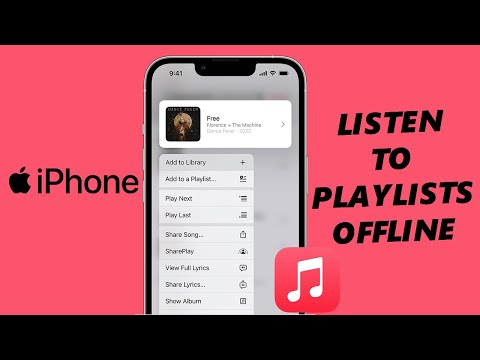 iPhone: How To Download ALL Songs In a Playlist For Offline Listening On Apple Music
