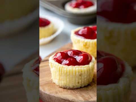 Mini Cherry Cheesecakes