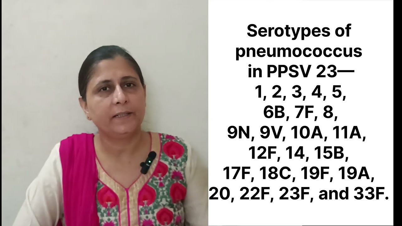 Pneumococcal Polysaccharide Vaccine I Immunization I Paediatrics