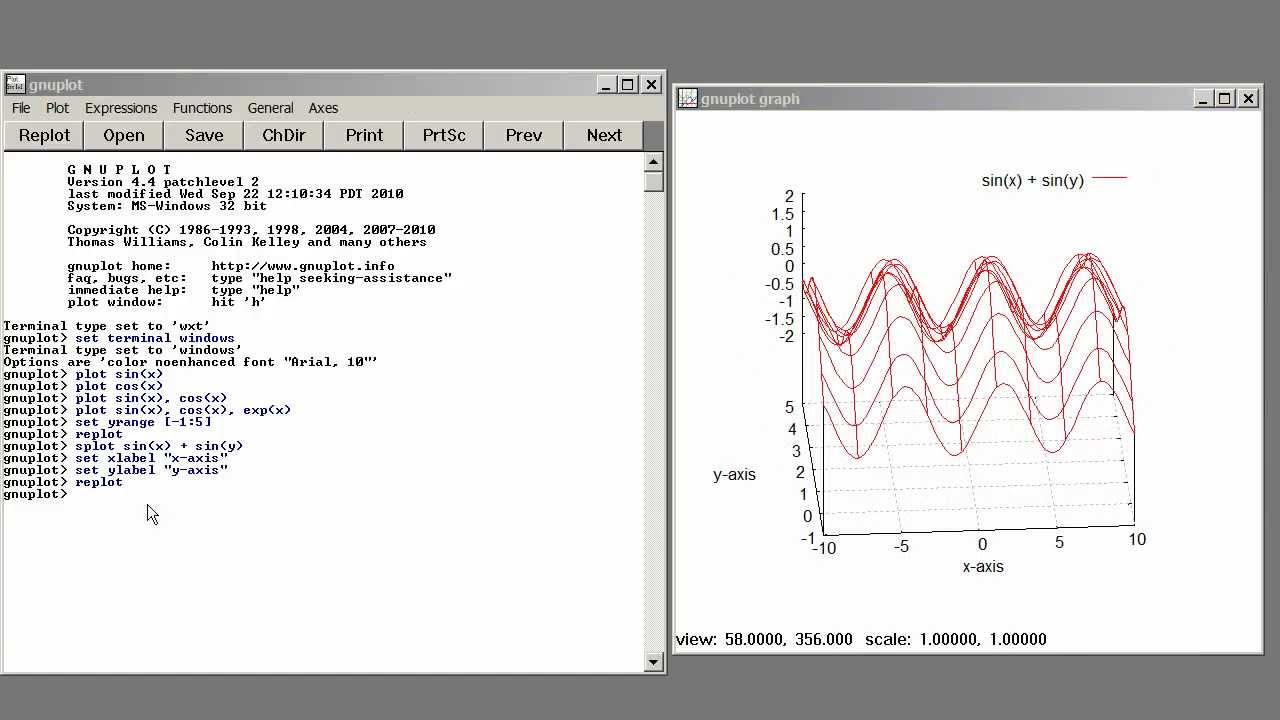 brief intro to gnuplot