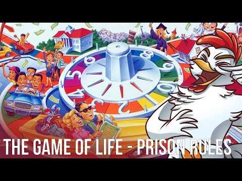 The Game of Life: Prison Rules ~ Board Games with Bearded Bros: REGROWTH!