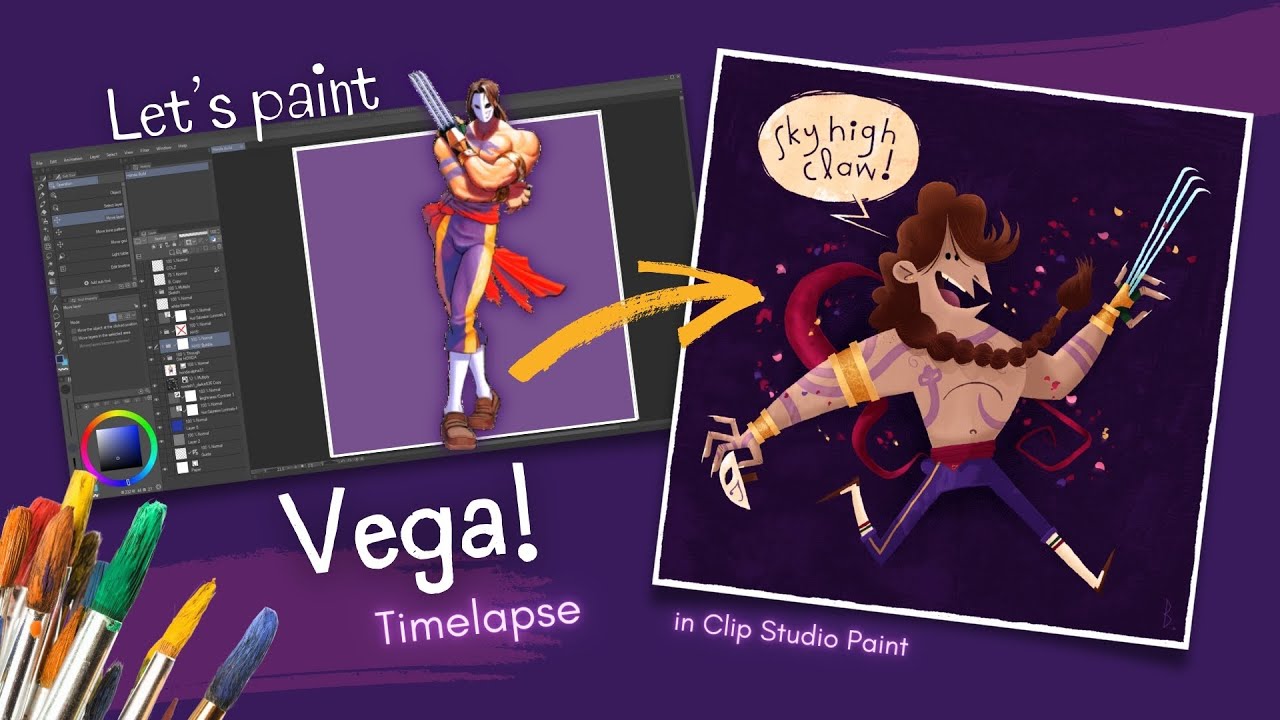 Vega Illustration Timelapse