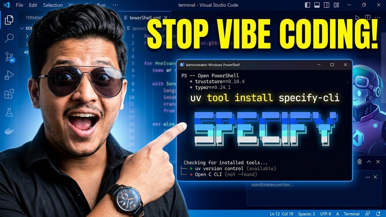 GitHub Spec Kit Complete Setup | Stop Guessing on Code