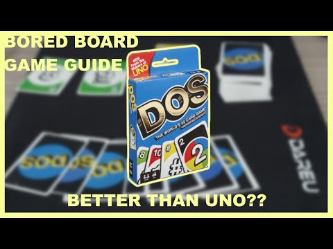 How to play DOS! The official sequel to UNO | Bored Bored Game Guide