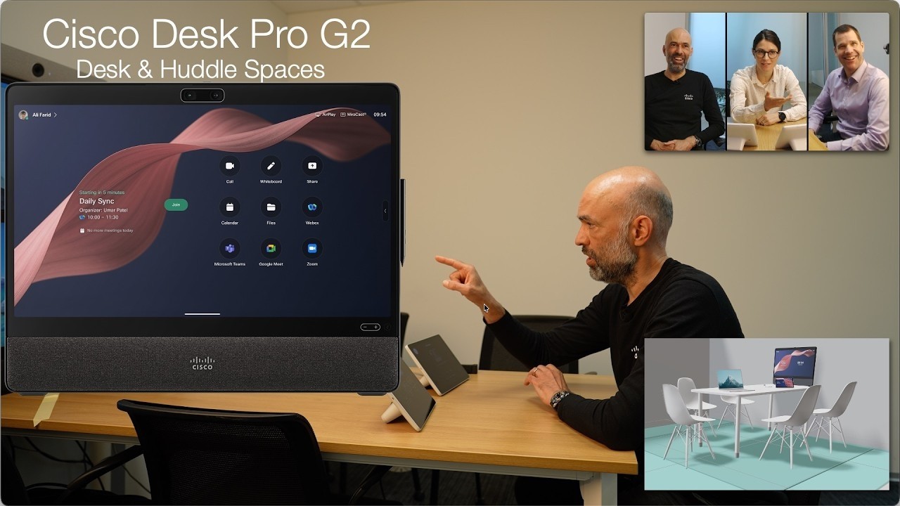 Cisco DeskPro G2 Cameras, Workspace Advisor and Zero Touch Provisioning