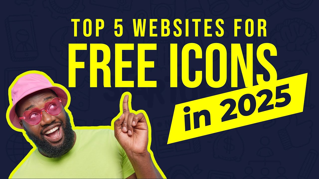 Top 5 Websites for FREE Icons in 2025 No Login Needed!