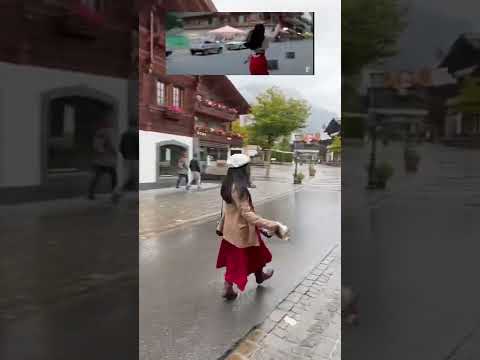 Raj & Simran 2.0 had a blast recreating #ddlj scenes #shahrukhkhan #kajol #yrf #switzerland #gstaad