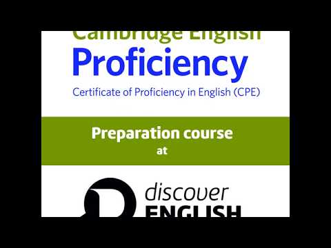 Cambridge English: Proficiency - Discover English