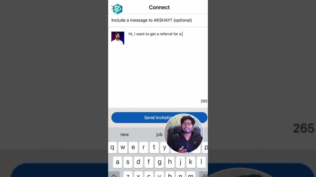 How To Ask For Referrals on Linkedin ? 🤔 #artificialintelligence #datascience #softwareengineer