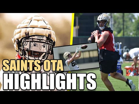 How Does Derek Carr Look in Saints OTAs? | New Orleans Football Reaction