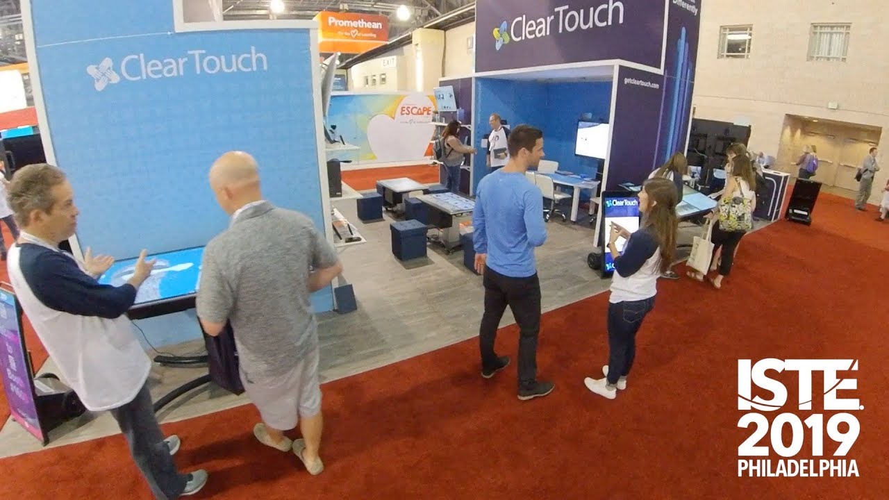 Clear Touch Booth Tour at ISTE 2019 - Booth #1600