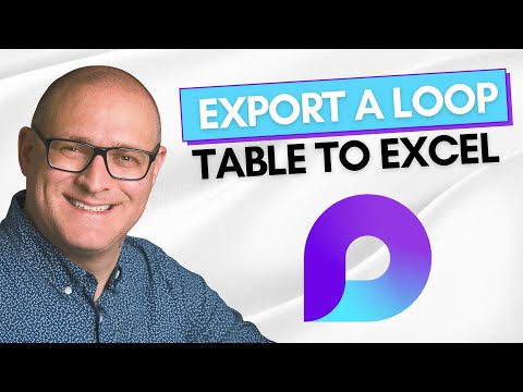 Microsoft Loop: Export Table to Excel