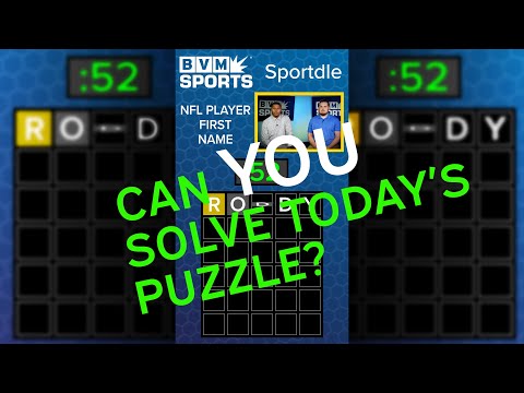Sportdle - The Sports Themed Wordle Game