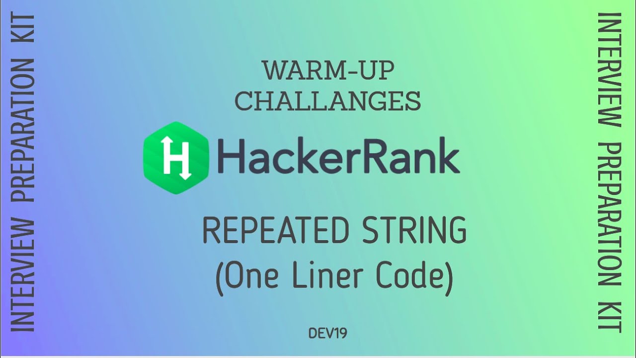 Repeated String (One Liner Code) | Hackerrank Solution