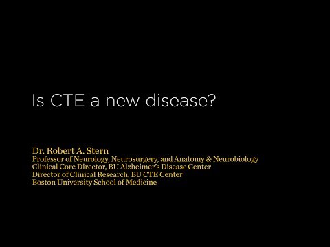 Is CTE a new disease?