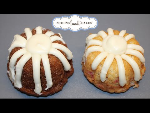 Nothing Bundt Cake: Carrot and White Chocolate Raspberry Bundtlet Review
