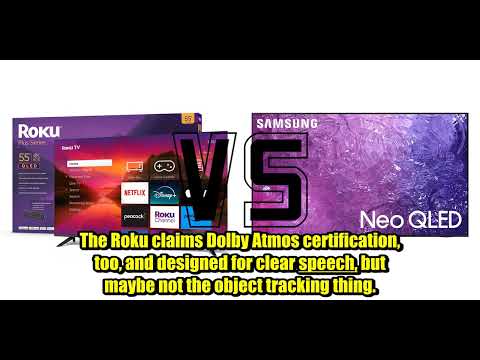 Roku Smart TV β 55-Inch Plus Series 4K QLED RokuTV VS SAMSUNG 85-Inch Class Neo QLED 4K QN90C Series