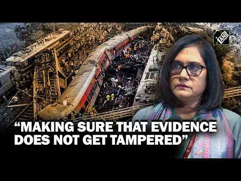 “Making sure that evidence does not get tampered,” Railway Board member Jaya Varma Sinha