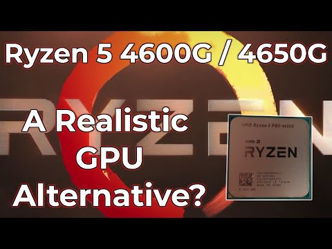 Ryzen 5 4600G / 4650G - Review, Benchmarks and games testing. Can it really game?