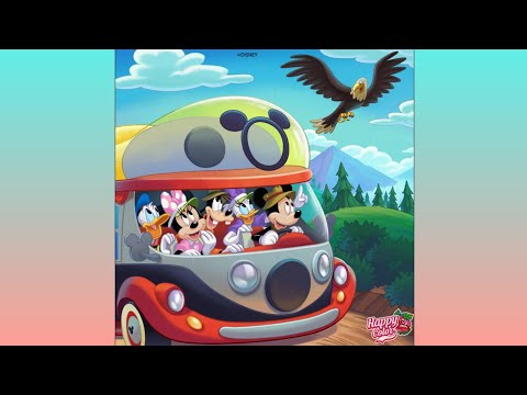 Disney Cartoon | Happy Color : Coloring Book