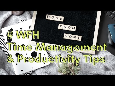 Productivity Hacks for Social Workers ⏰ WORKING FROM HOME