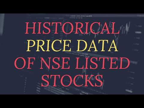 how to get historical price data of stocks listed on NSE INDIA | NSE new website tutorial
