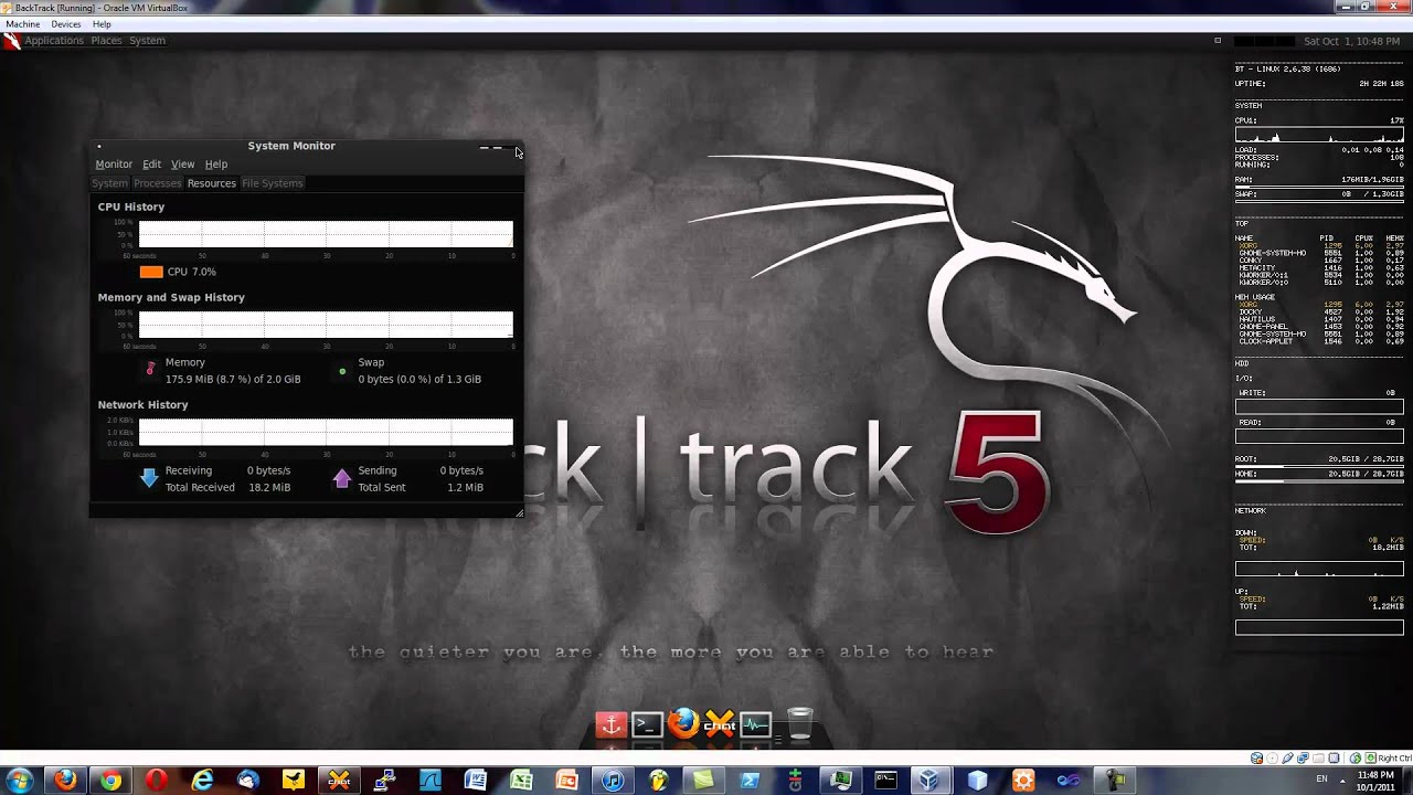 Basic: Small Introduction to backtrack 5