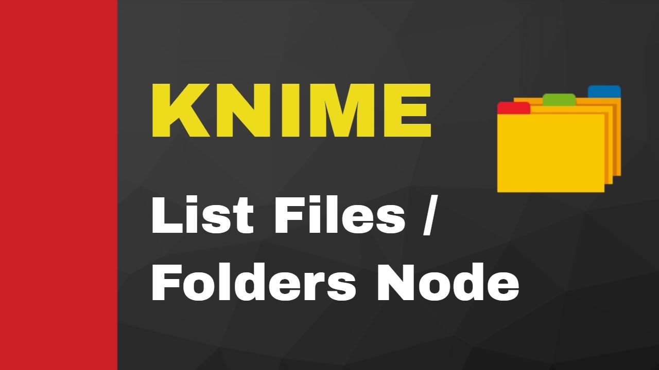 KNIME List Files / Folders Node and Excel Reader Node (read multiple folders)