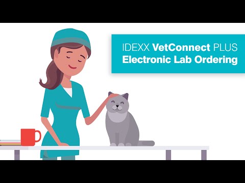 How to order lab tests electronically with VetConnect PLUS?