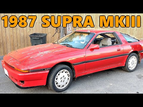 1987 Toyota Supra MKIII Project Car - A Labor of Love