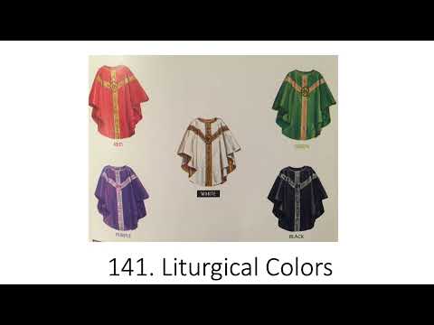 My Catholic Faith - Lesson 141 - Liturgical Colors