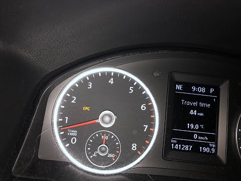 Volkswagen Tiguan Engine code P0087 Fuel Pressure Issue - EPC light on the dash